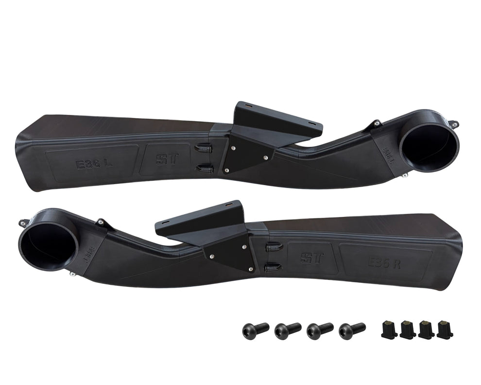PRE-ORDER BMW E36 Chassis Mounted Brake Cooling Ducts – ST Trackparts